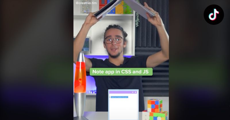 How to create a Note App in CSS and Javascript by Creative Tim